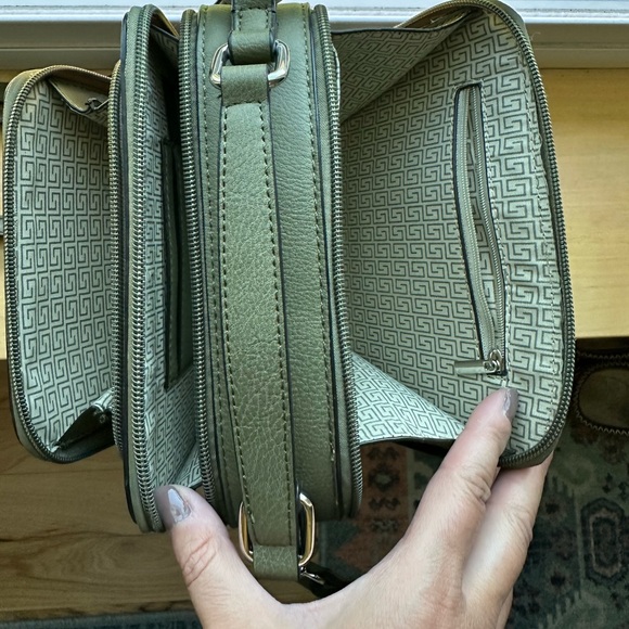 K. Carroll | Bags | K Carroll Kelsey Crossbody Purse Olive Green Color ...